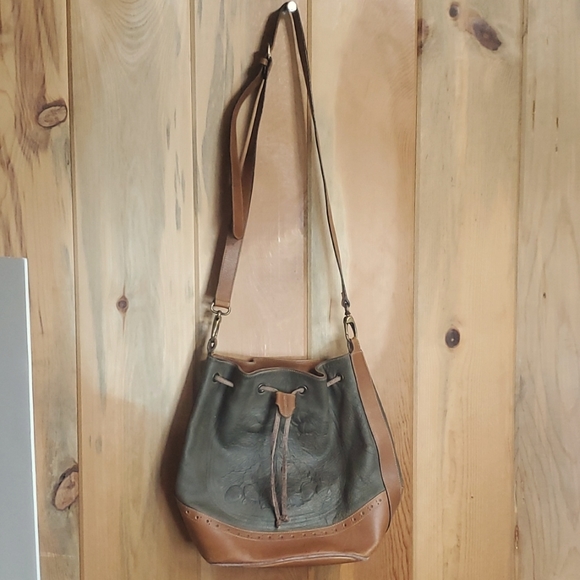 Christian | Bags | Christian Genuine Leather Made In Italy Bucket ...
